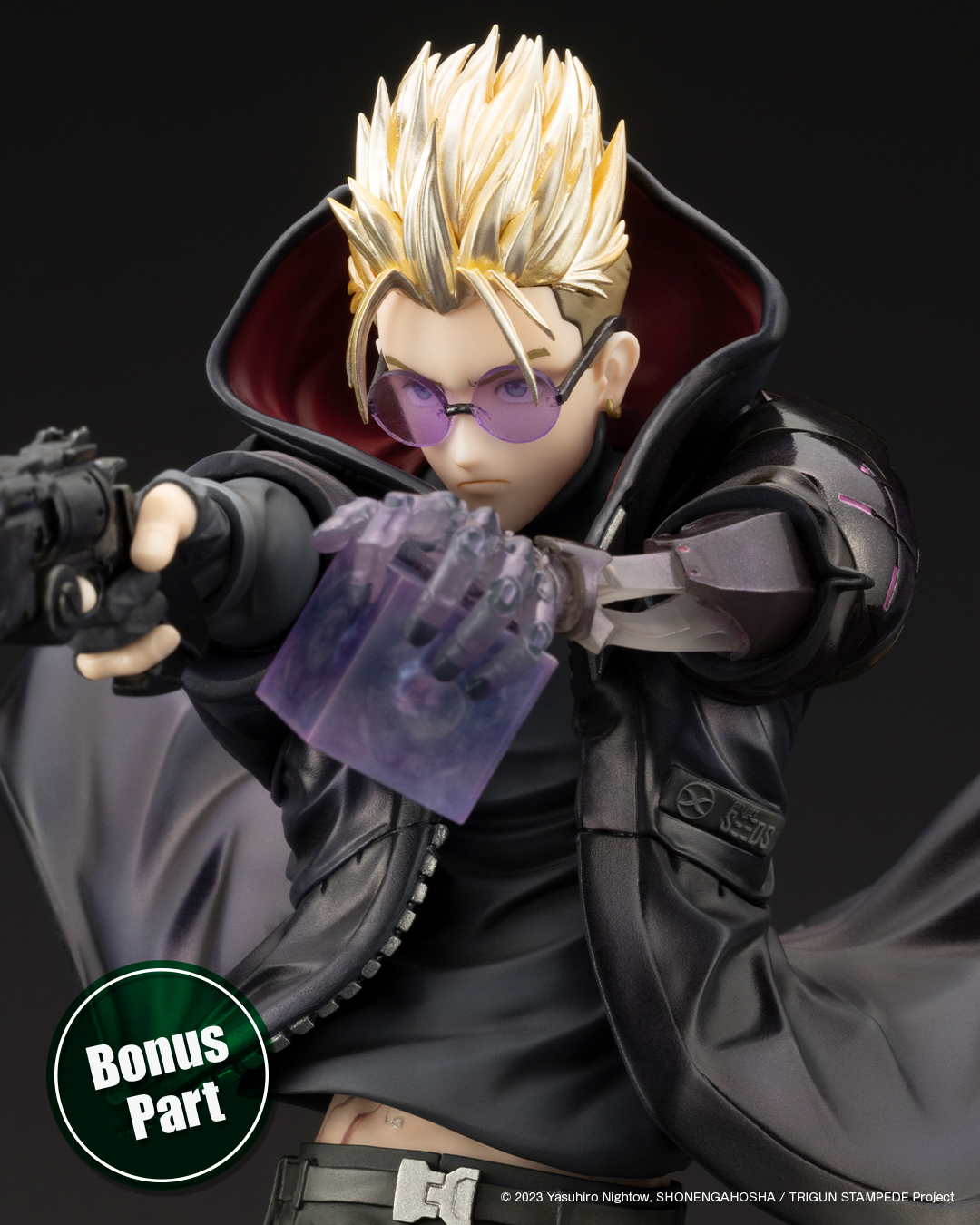 PV272 ARTFX J Vash the Stampede -The Gunman in Black- TRIGUN STAMPEDE ...